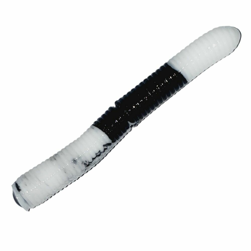 Силиконовые приманки Cool Place Buk, черный/белый, сыр / Форелевые приманки Кул Плэйс