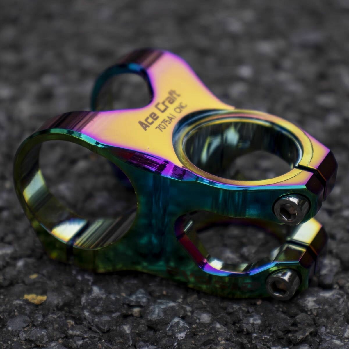 Сверхлегкий полый велосипедный шток Evosid 31.8mm, Цвет гальванопокрытия