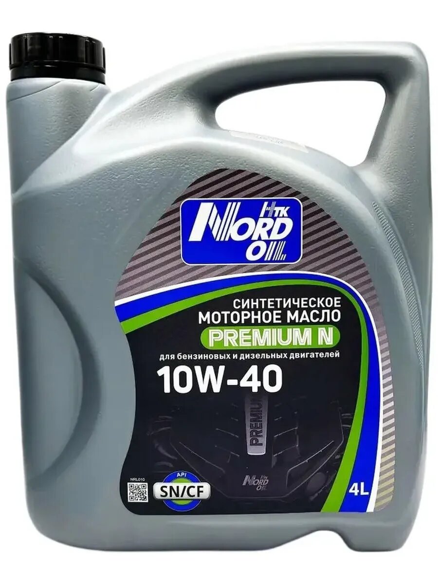 Масло моторное Premium N 10W40 4л NRL010