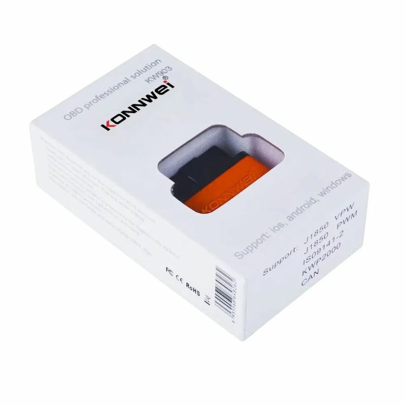 Автосканер диагностирует автомобиль KONNWEI KW903 Bluetooth v5.0/для Android IOS