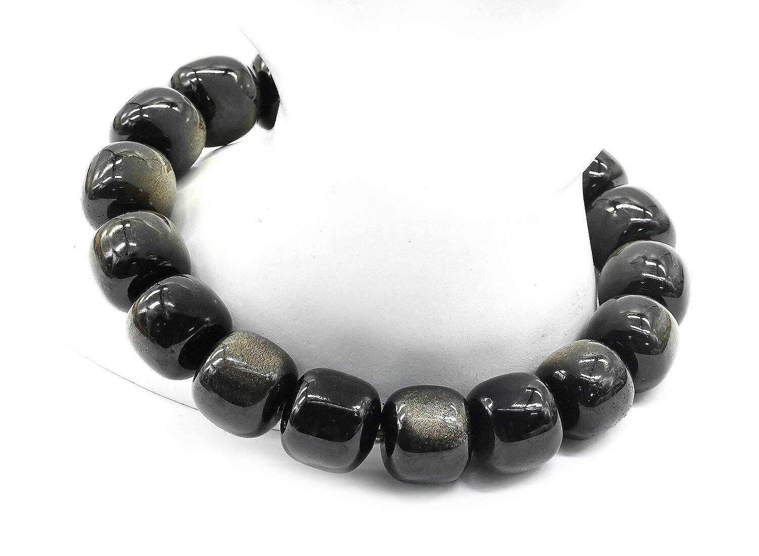 Браслет, обсидиан
