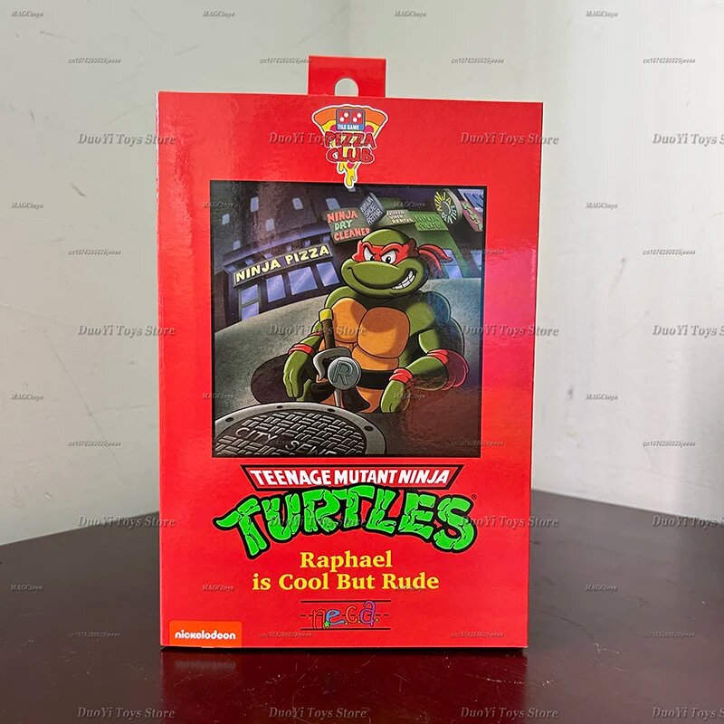 NECA Леонардо Черепашки-ниндзя фигурки, with box, Зеленый, Унисекс