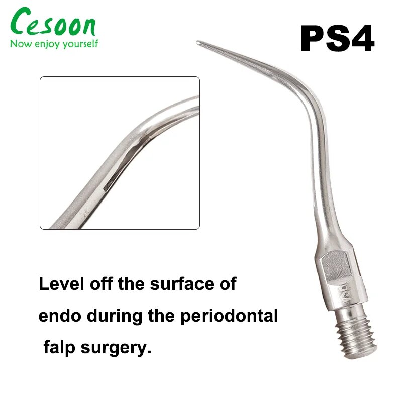 Насадки для стоматологического скалера, наконечники для ультразвукового удара, аксессуары для чистки зубов полости рта, периодическая эндодонтическая эндодонтическая эндодонтическая связь, адаптированная к Sirona PS1/3/4