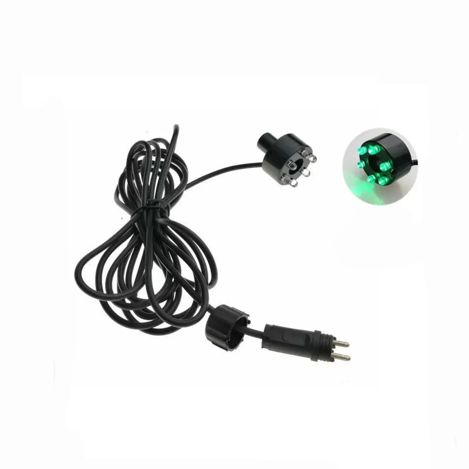 Подводное светодиодное кольцо для фонтана 6 шт Изумрудный, Green Light