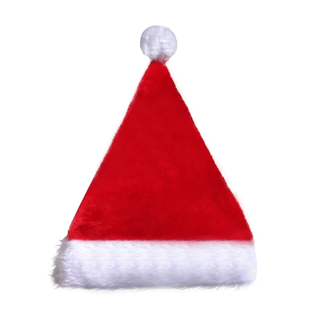 Смешная шапка Санты с подсветкой, мягкий плюш, искусственный мех, рождественский аксессуар для детей и взрослых