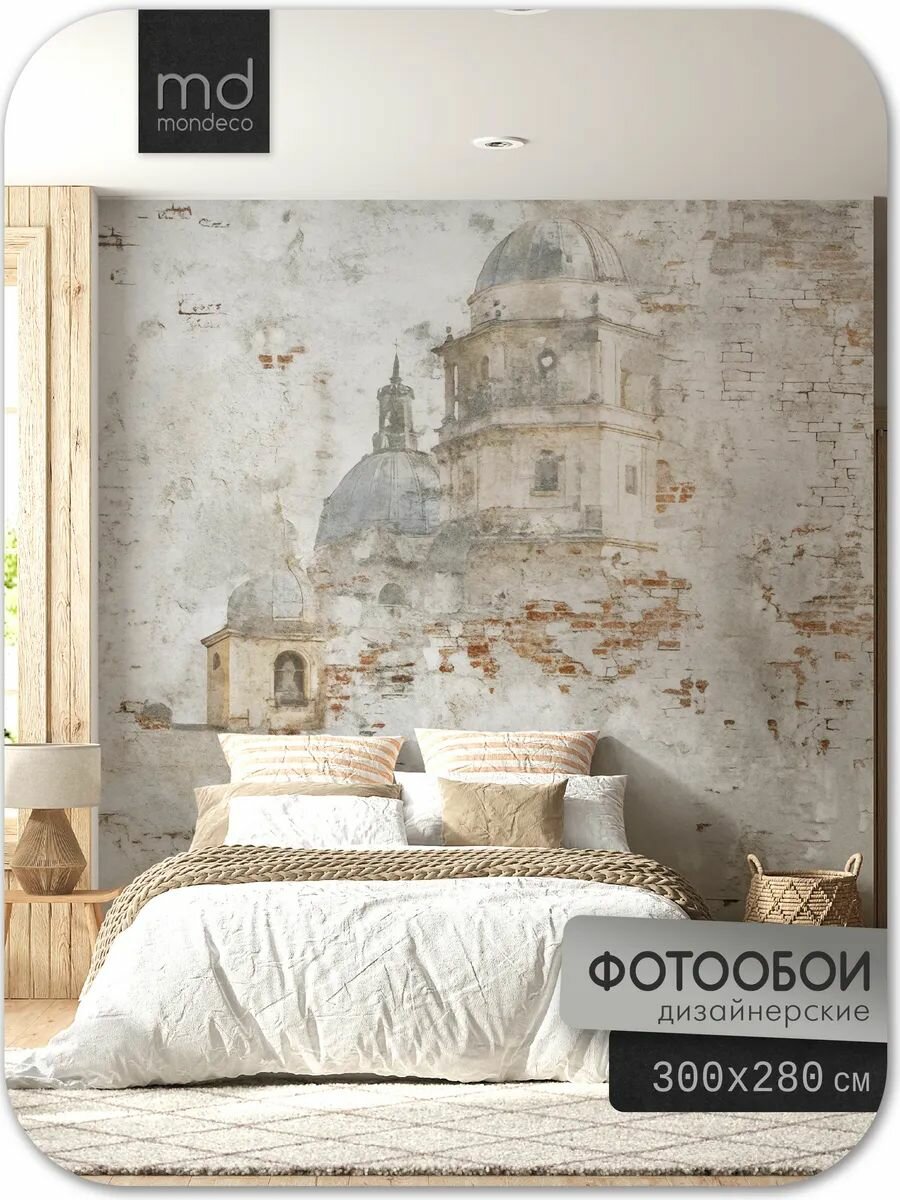 Фотообои Античная стена 300х280 фото обои лофт на стену