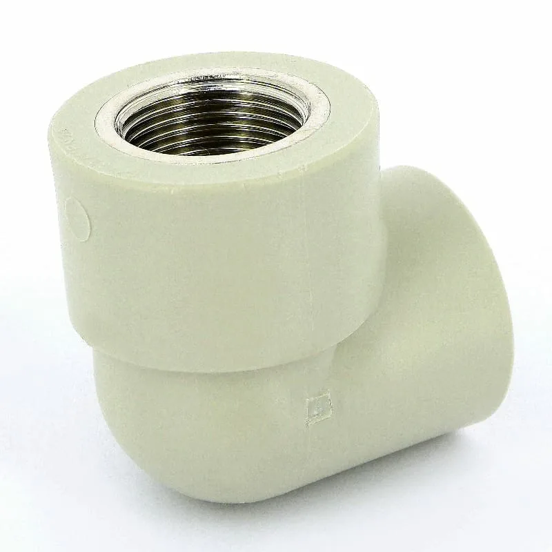 Угол комбинированный PPR 25*3/4 внутр FD, комбинированный, 25х3/4, внутренняя резьба, серый