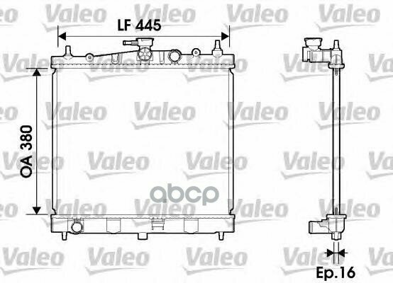 Радиатор Valeo арт. 734246