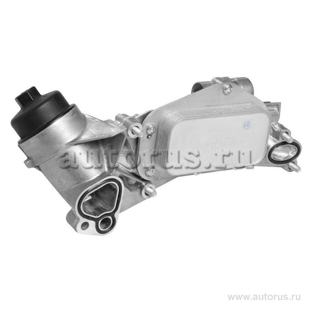 Радиатор масл. в сборе (теплообменник) chevrolet cruze (09-)/opel astra h (04-) 1.6i/1.8i luzar loc 0504