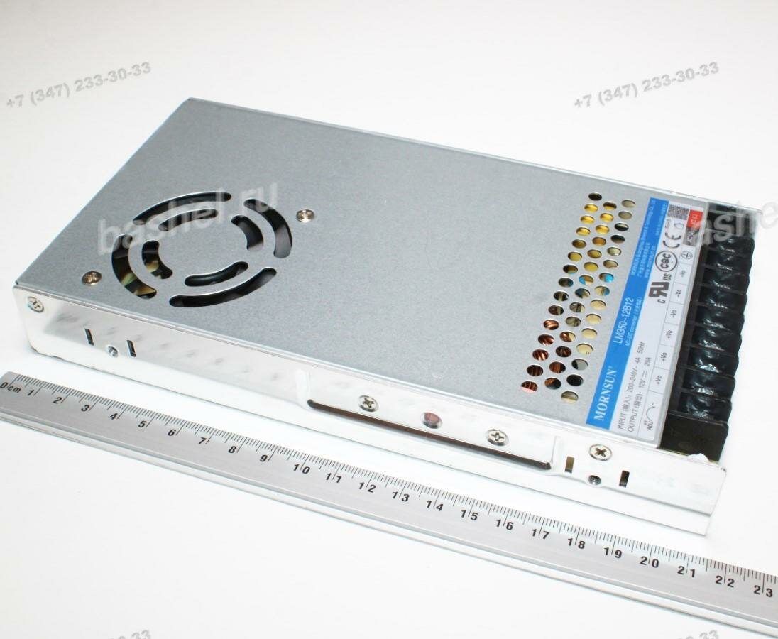 12V, 350W, 29A LM350-12B12, Модуль питания сетевой (блок питания с винтами), MORNSUN