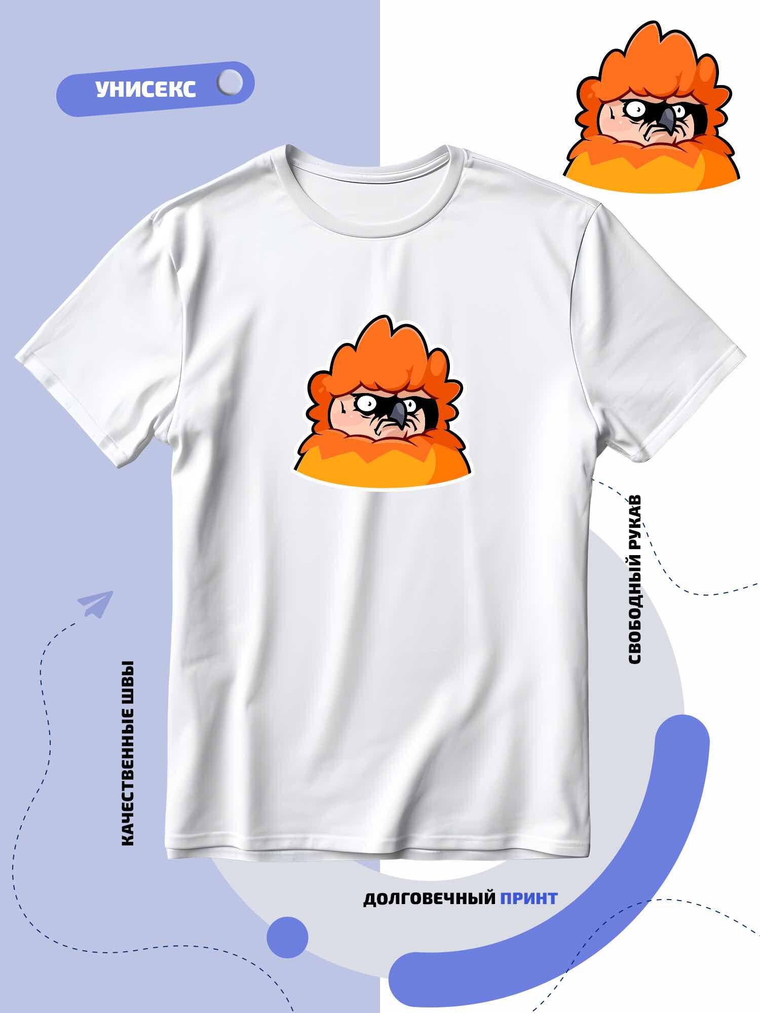 Футболка с курами