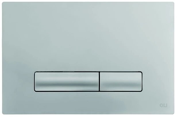 Кнопка смыва OLI Glam 139186 для инсталляции, матовый хром