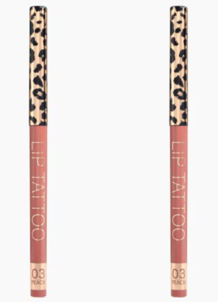 Автоматический карандаш для губ Stellary Automatic lipliner, тон 03 Peach, 0,28 г, 2 шт