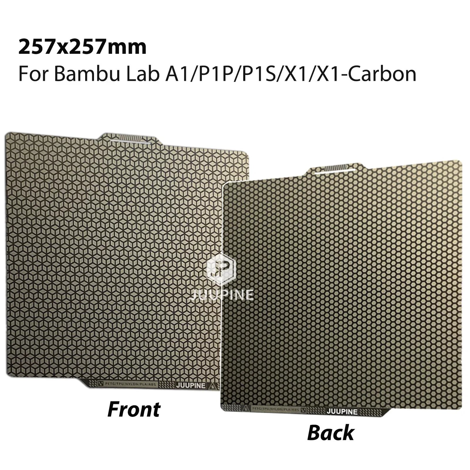 JUUPINE PEI Honeycomb Heatbed 257x257mm
