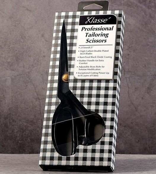 Ножницы портновские цельнометаллические в футляре 21,5см Hemline B4726