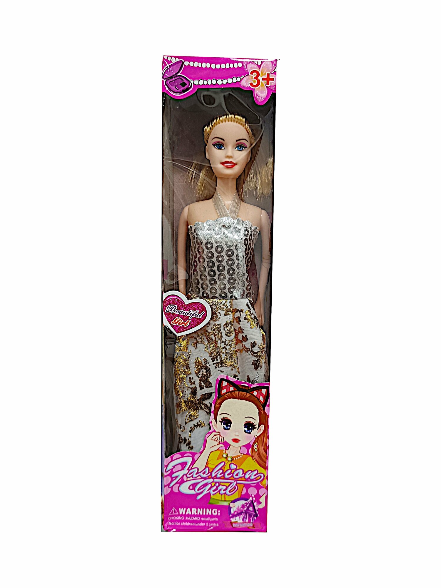 Кукла Fashion girl в/к 29.5*7*4 (807)