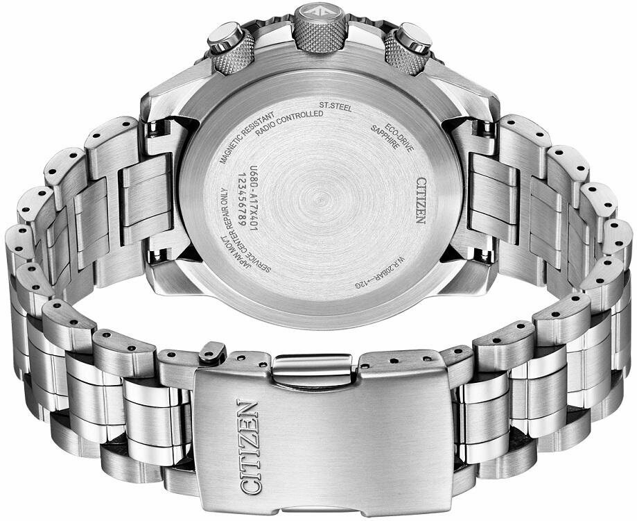 Наручные часы CITIZEN Eco-Drive, серебряный, черный — фото 1