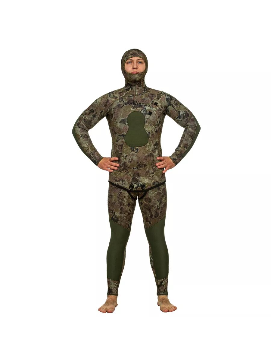 Гидрокостюм Marlin Skilur Pro Green 7 мм - L