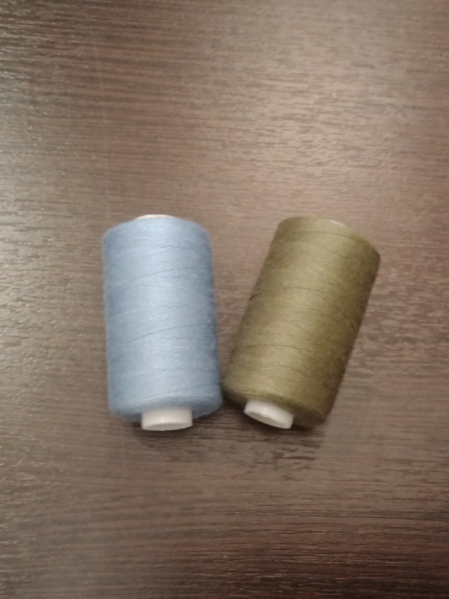 Набор сверхпрочных ниток для отделки джинсовых изделий (для тяжёлых тканей), 2 шт, 400 м