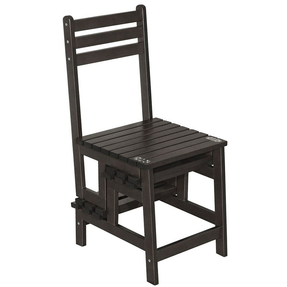 МБЛ Стул-стремянка Массив венге Венге