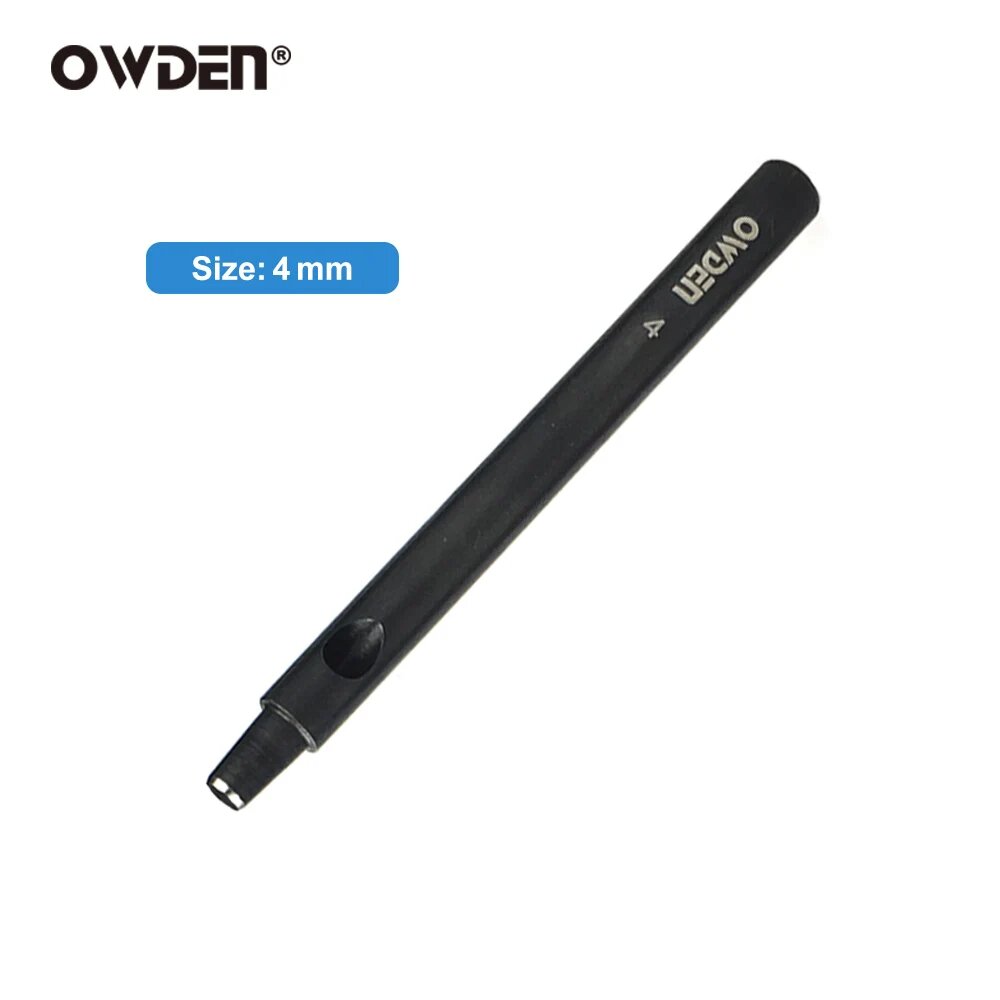 OWDEN Дырокол для кожи 1-12 мм Черный, 4.0mm