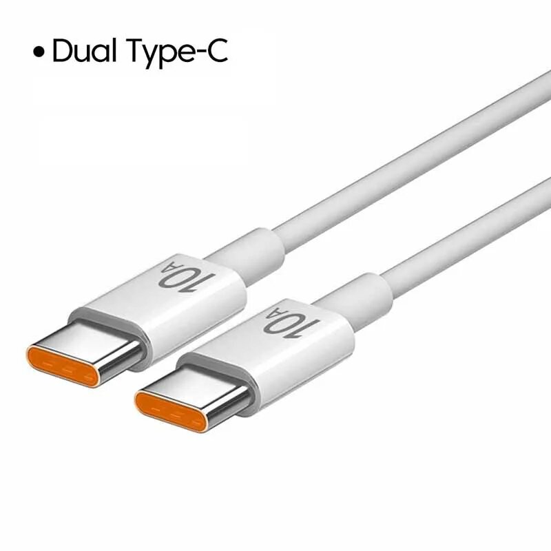 Супербыстрый зарядный кабель USB Type-C 10 А, 120 Вт для iPhone 15, Huawei P60, P50, USB C, кабель для передачи данных, шнур для Xiaomi, Samsung, Poco, Redmi 1 м