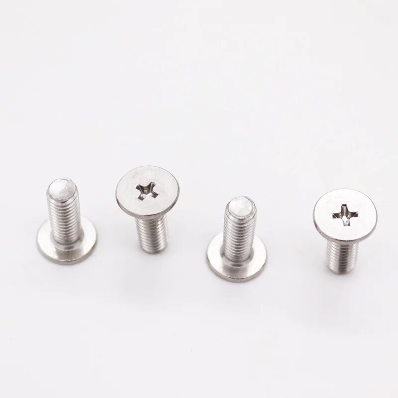 AXK Болты крепежные нержавеющая сталь M1.4-M8 M2.5 50pcs, 6mm