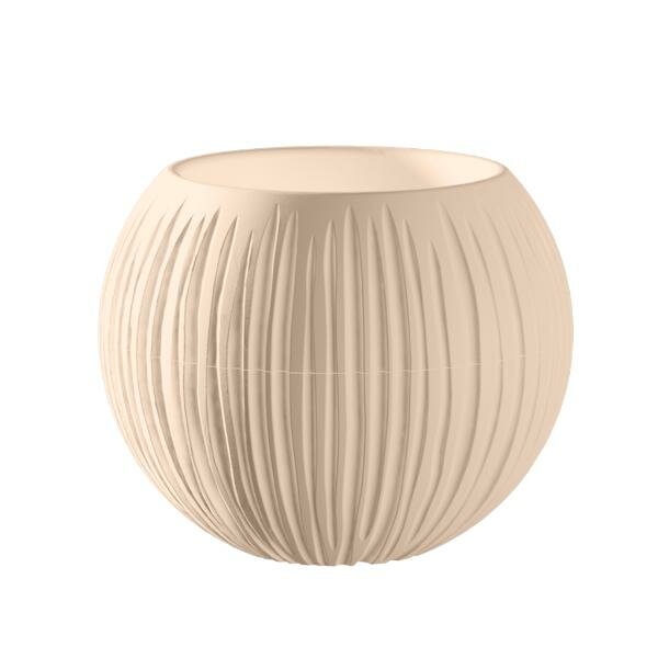 Кашпо ВМС "Сфера", 1,7 л, цвет Кремовый