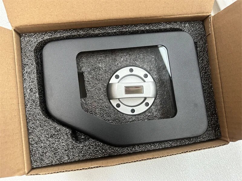 Крышка топливного бака автомобиля, прозрачная стальная сменная крышка топливного бака, бензобака для Suzuki Jimny JB64 JB74w 2019-2023 гг. with silver cover