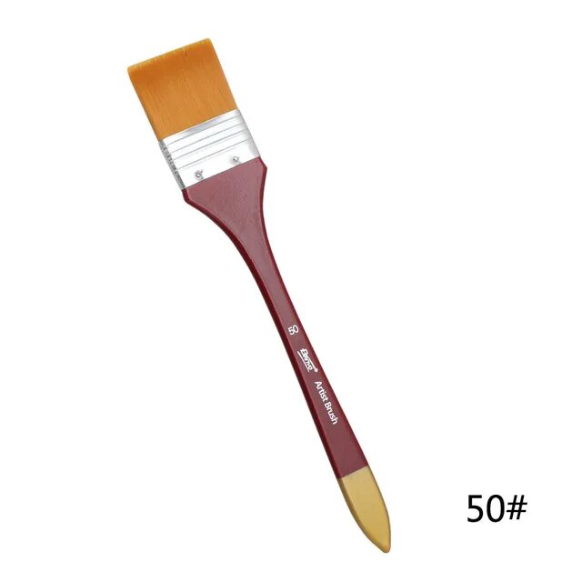 Кисть плоская нейлоновая No.50