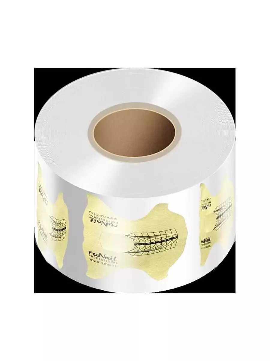 Одноразовые формы нижние Runail №4098 (цвет: золотой), 100 шт