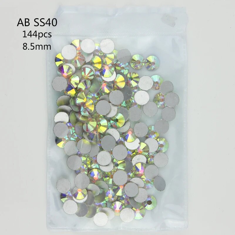 Стразы AB SS40 8.5мм 144шт