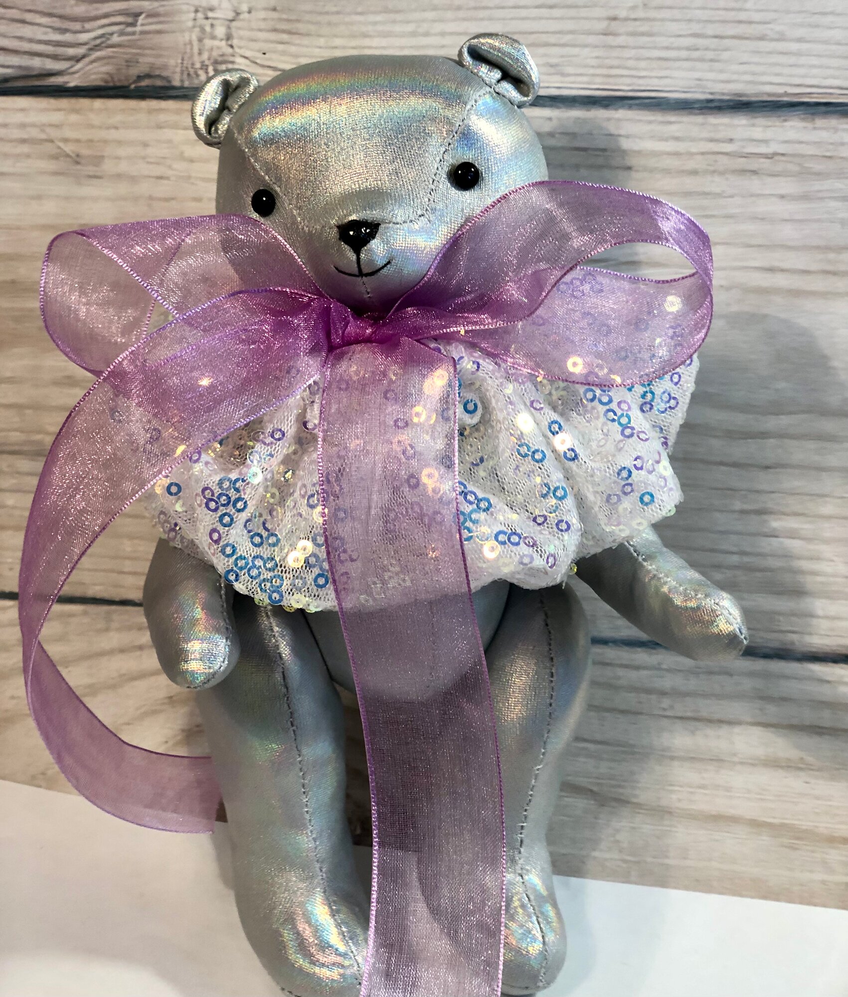 Мишка Тедди Автор Булавина Мила, текстиль, 20см, подарочная упаковка, ручная работа