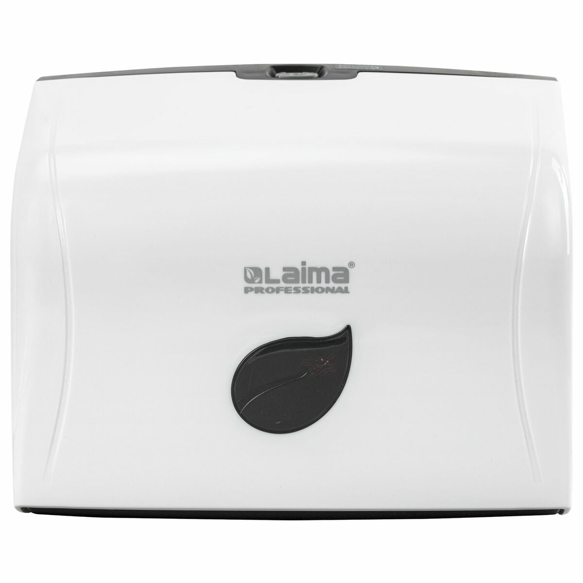 Диспенсер для полотенец листовых Лайма Professional Eco H3, V-сложение, пластик, белый (606548)