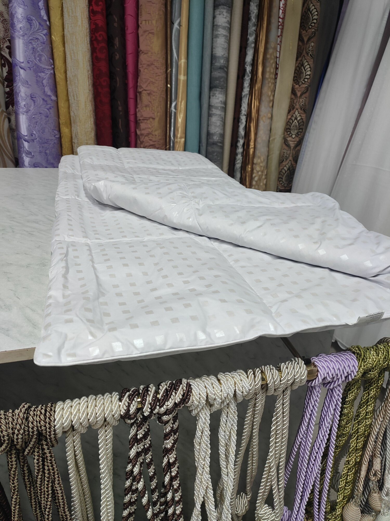 Одеяло 100% натуральный гусиный пух ГОСТ 30332-2015 1.5 140*205 Belashoff