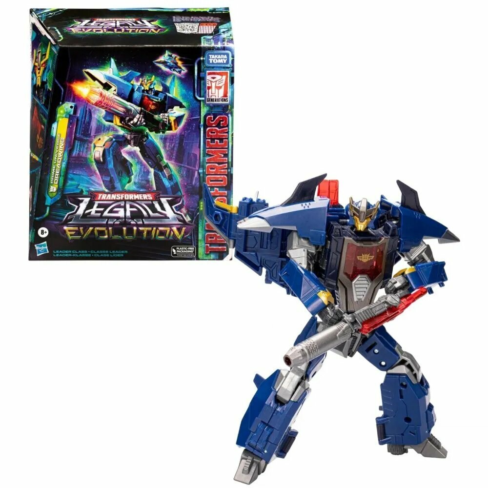 Игрушка Hasbro Трансформеры Legacy Evolution Leader Class Prime Universe Dreadwing 7 дюймов F7218