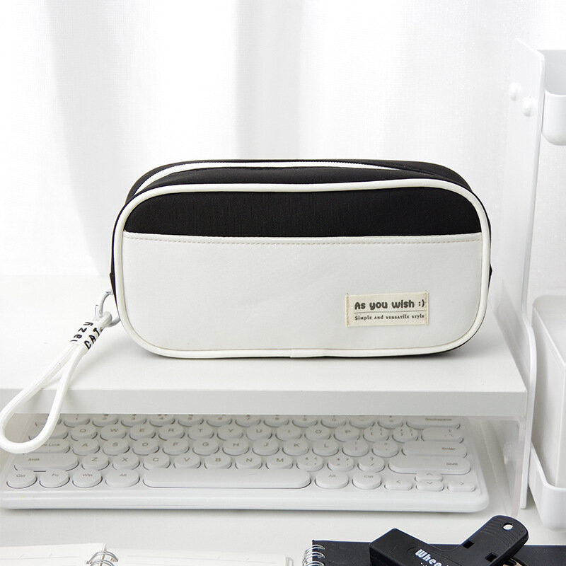 Пенал YT021, японский стиль, 60 ручек, черный