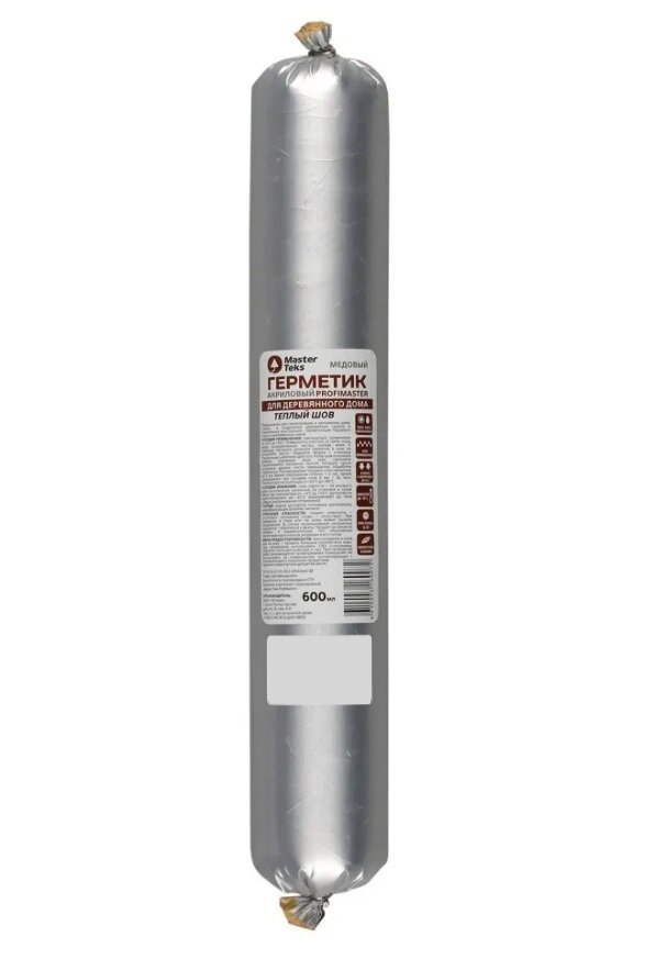 Герметик MasterTeks PM теплый шов, акриловый, медовый, 600 мл