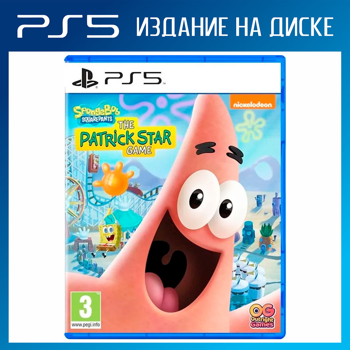 PS5 SpongeBob SquarePants The Patrick Star Game (английская версия)