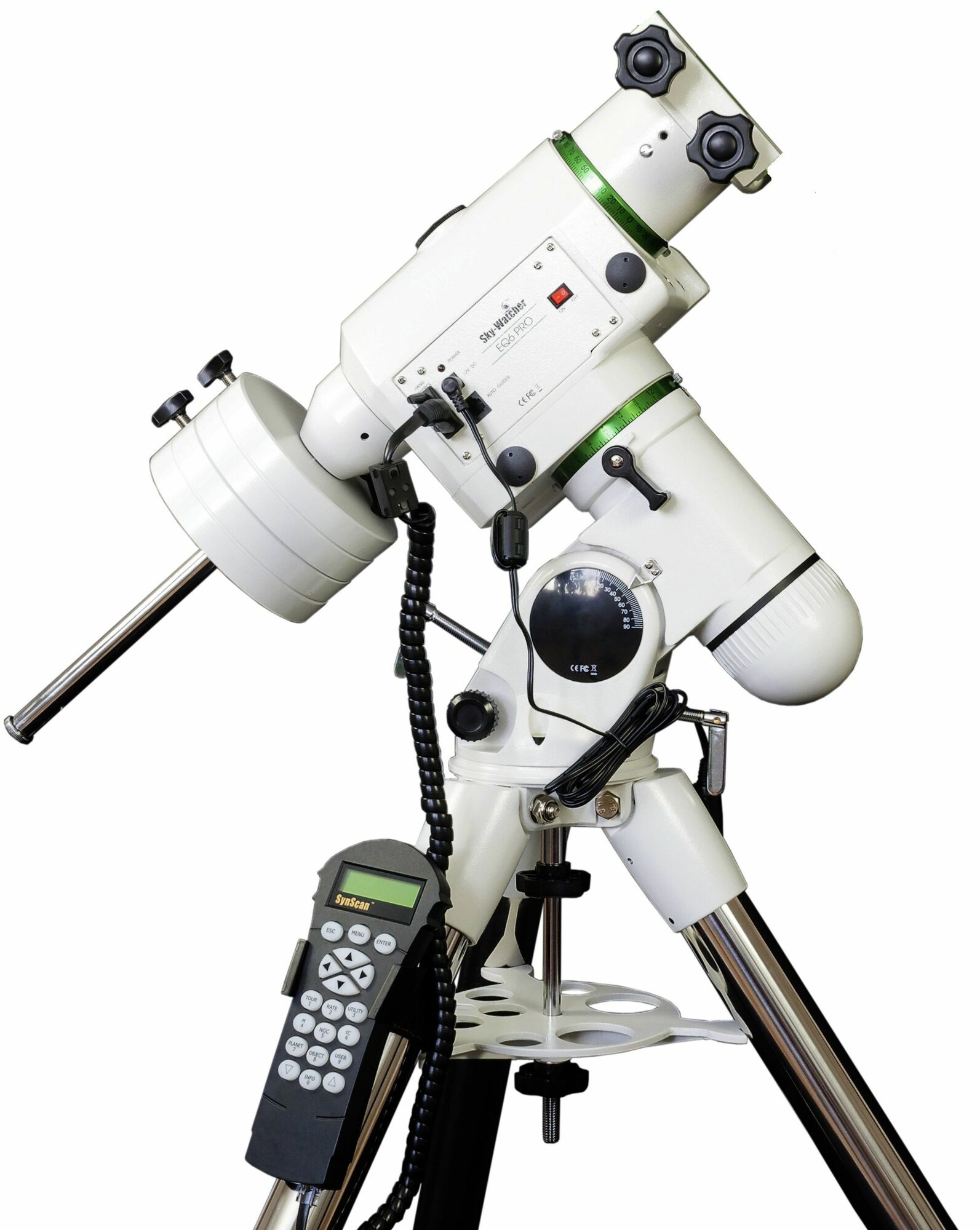 Монтировка Sky-Watcher EQ6 PRO SynScan GOTO со стальной треногой (без ласточкина хвоста) для телескопа