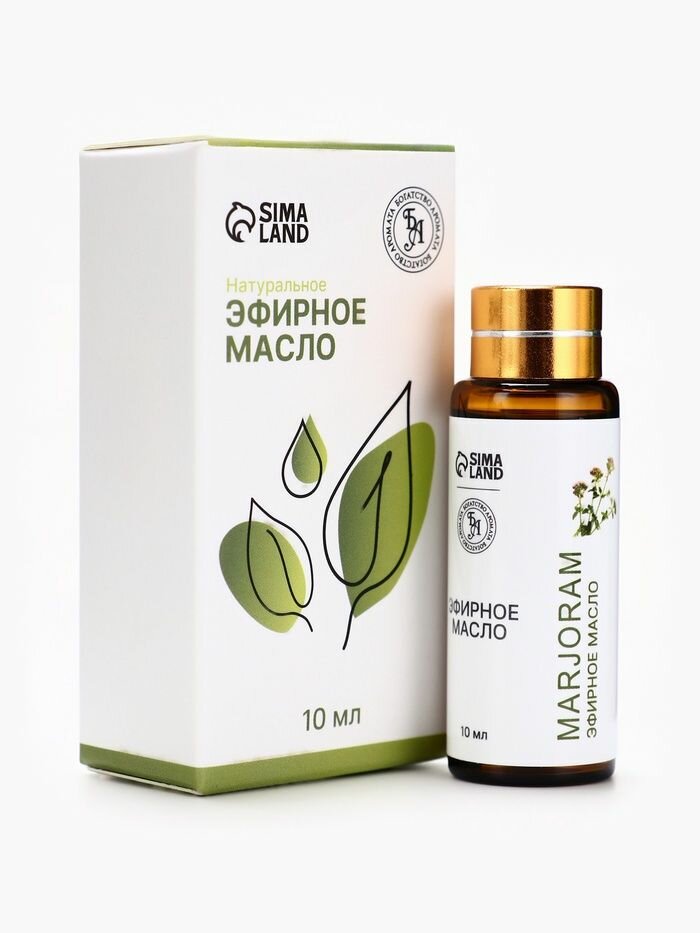 Эфирное масло FINTAMPER с ароматом "Майорана", 10 мл, с пипеткой
