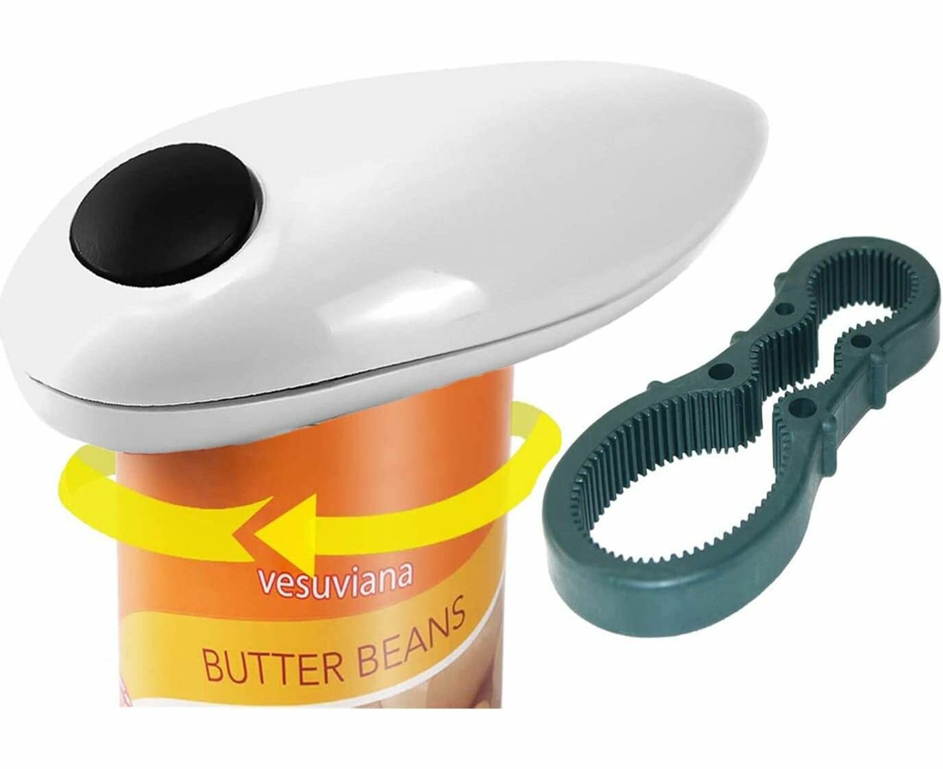 Электрический консервный нож + бесплатный открывалка для банок