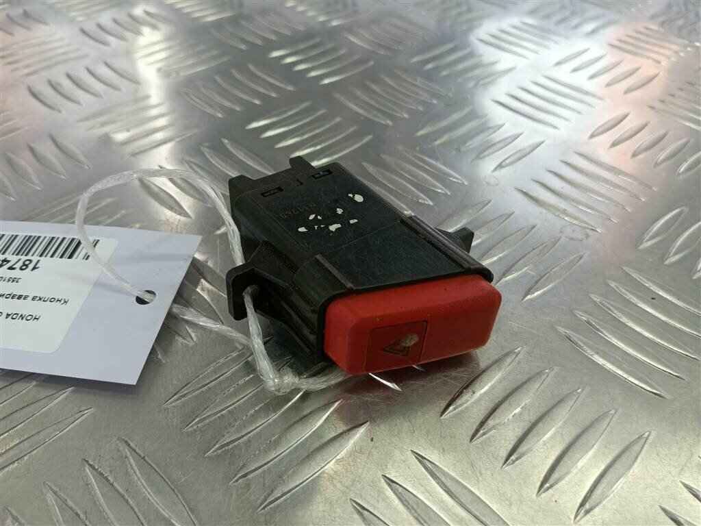 Кнопка аварийной сигнализации Б/У для HONDA CR-V I рестайлинг (1999—2001) 35510S10003