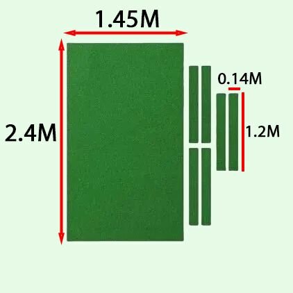 Комплект сукно для бильярдного стола размером 7 футов (145 cm* 240cm)