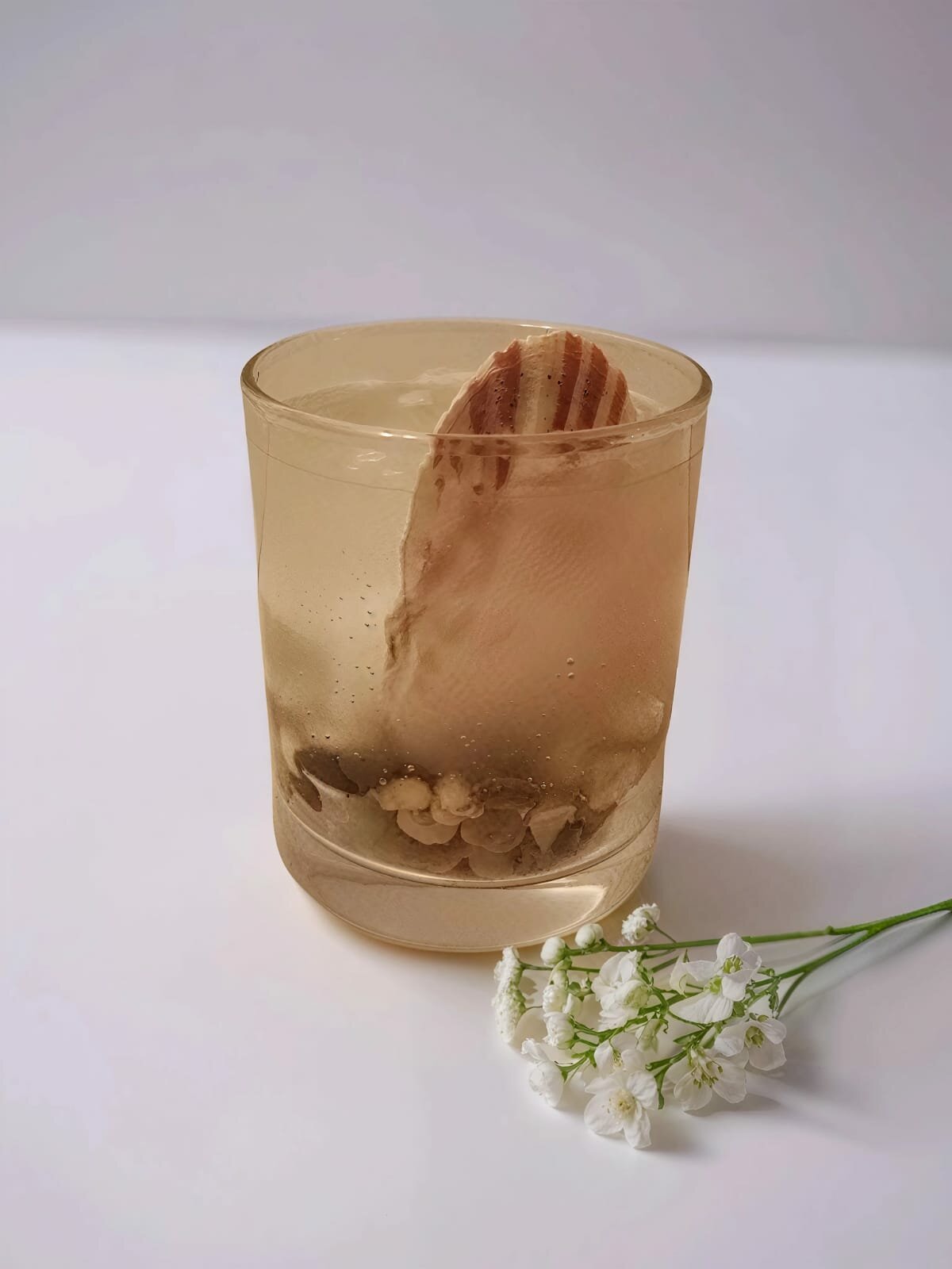 Свеча ароматическая с декором JADEN — фото 1