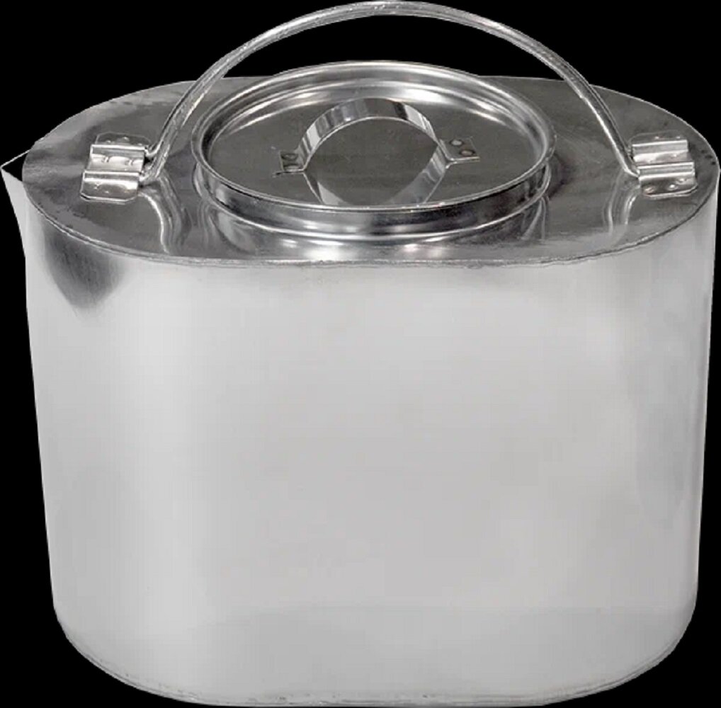 Туристический чайник Роза Ветров, нержавеющая сталь, 3,3 л, с чехлом