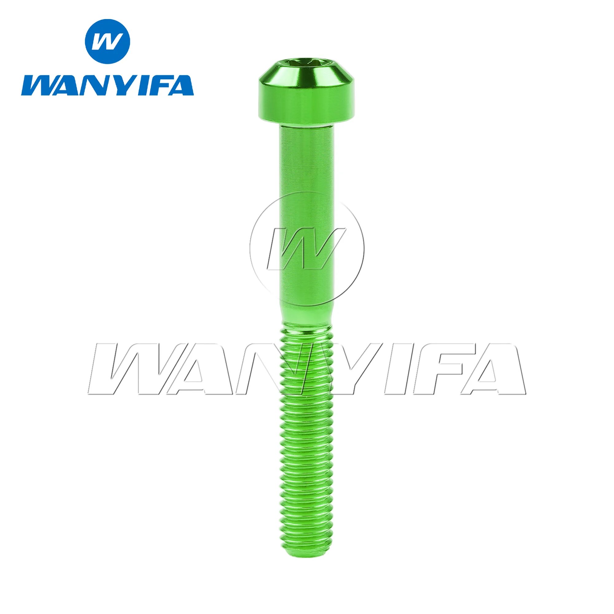 Титановые болты Wanyifa M8x10 Torx T40 Green, 10mm