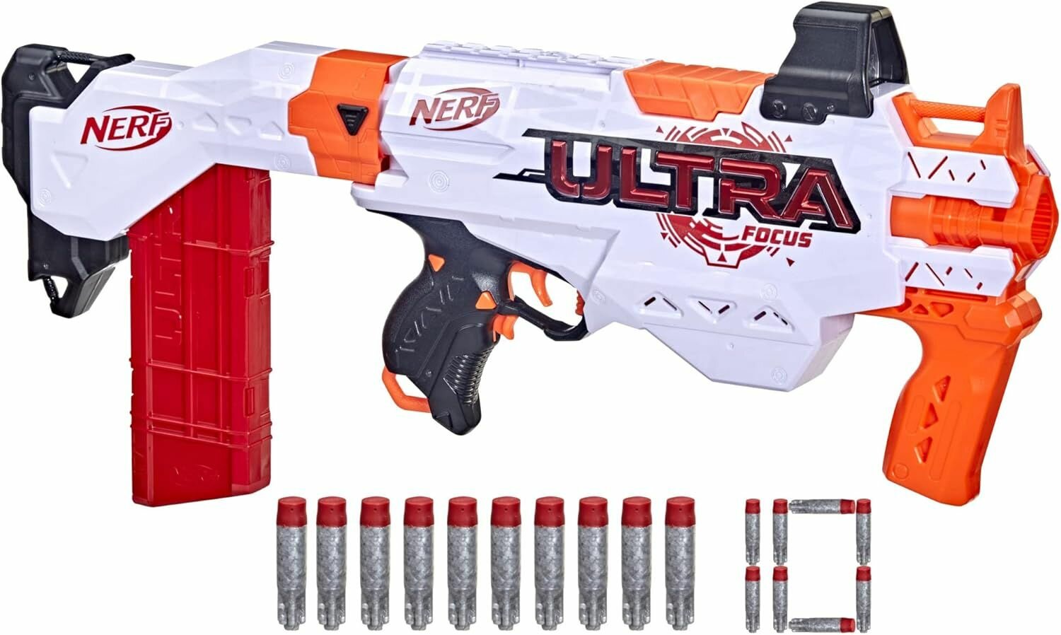 Игрушечное оружие Hasbro Nerf Ultra Focus - Автоматический бластер+10 дротиков - Нерф F0500