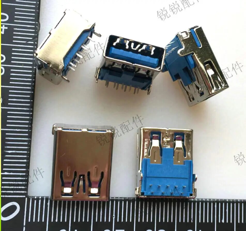Для USB 3.0 Женский USB-разъем 9P Женский 90-градусный линейный принтер Высокоскоростной порт USB-разъем