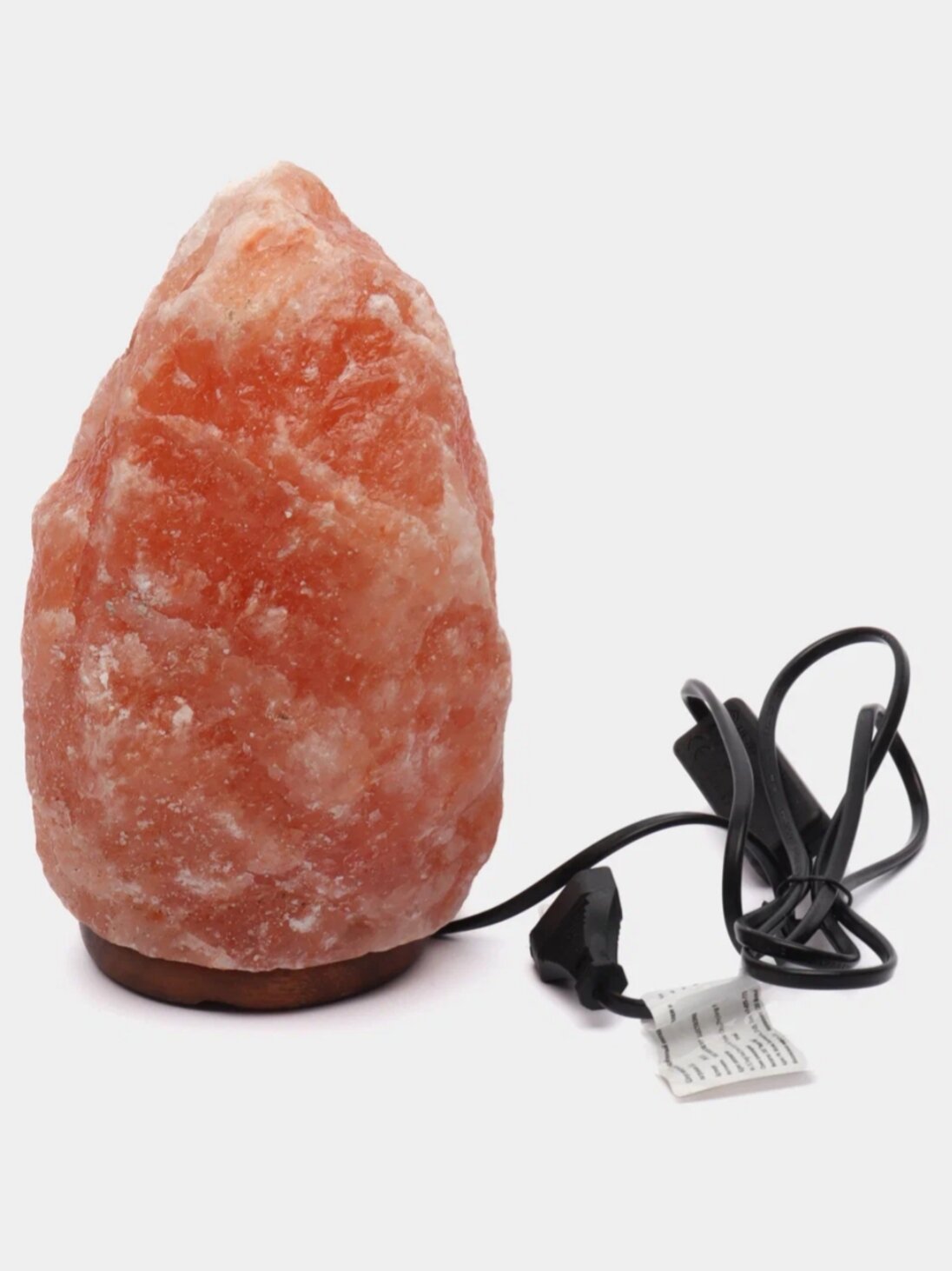 Лампа соляная "Скала", 15Вт, 220В, светильник, цвет оранжевый, мощность 2-3 кг